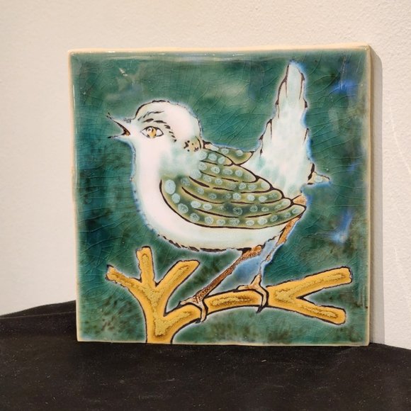 Art | Vintage Bird Tile 1 | Poshmark